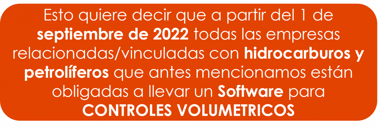 CONTROL VOLUMÉTRICO, SOLUCIÓN DE ATISOFT